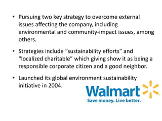 Wal mart study case | PPTX