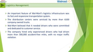 Walmart supply chain mangement | PPTX