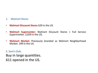 Walmart’s value chain | PPTX