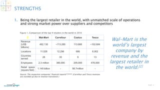 Walmart swot analysis 2017 | PPTX