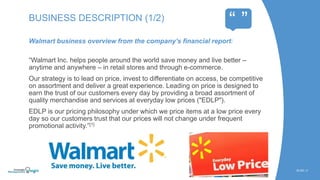 Walmart swot analysis 2021 | PPTX