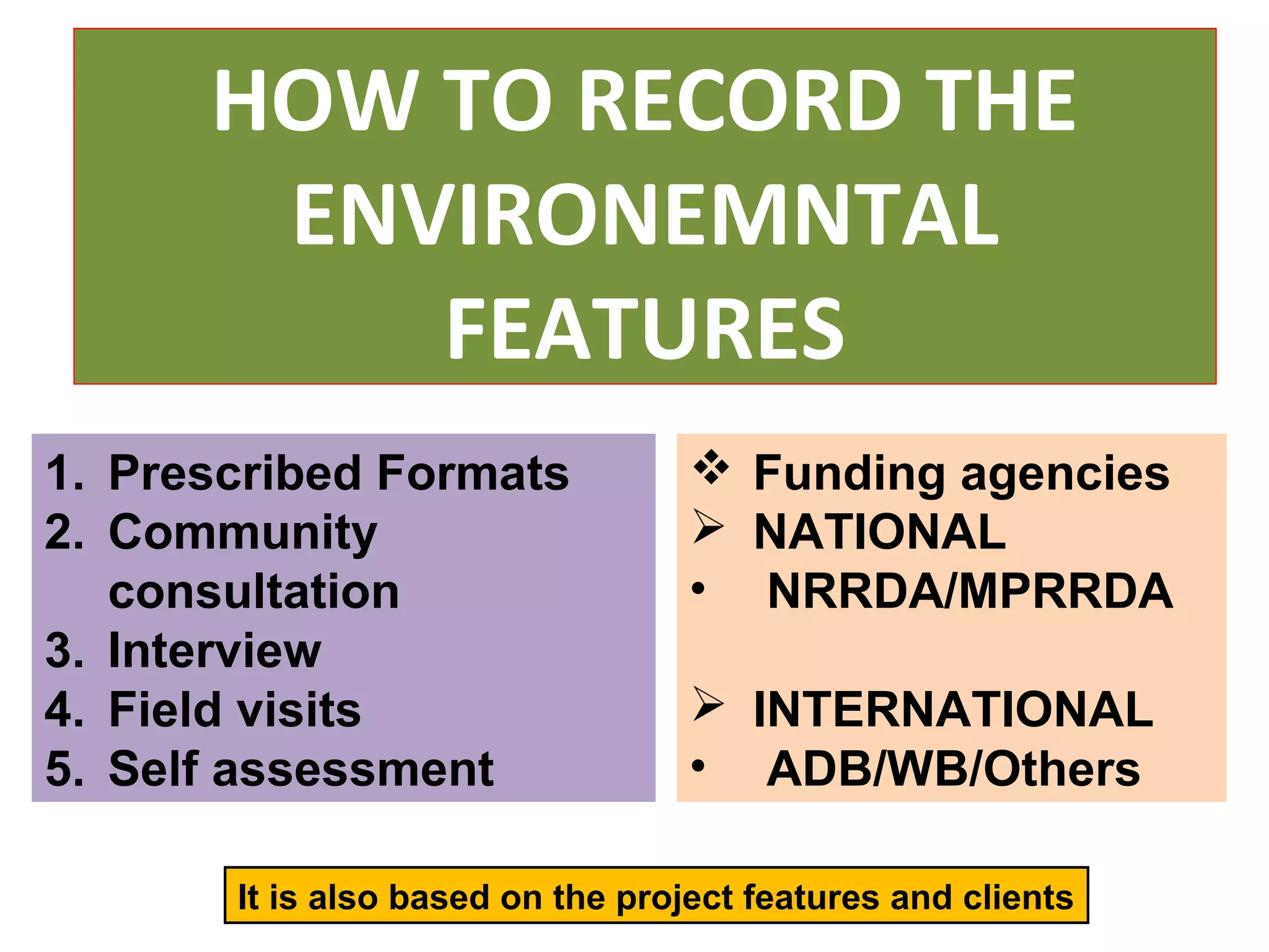 Environmental safeguards | PPT