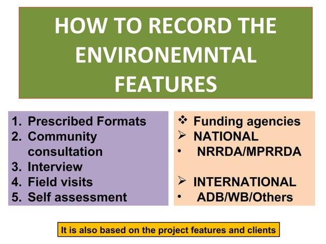 Environmental safeguards | PPT