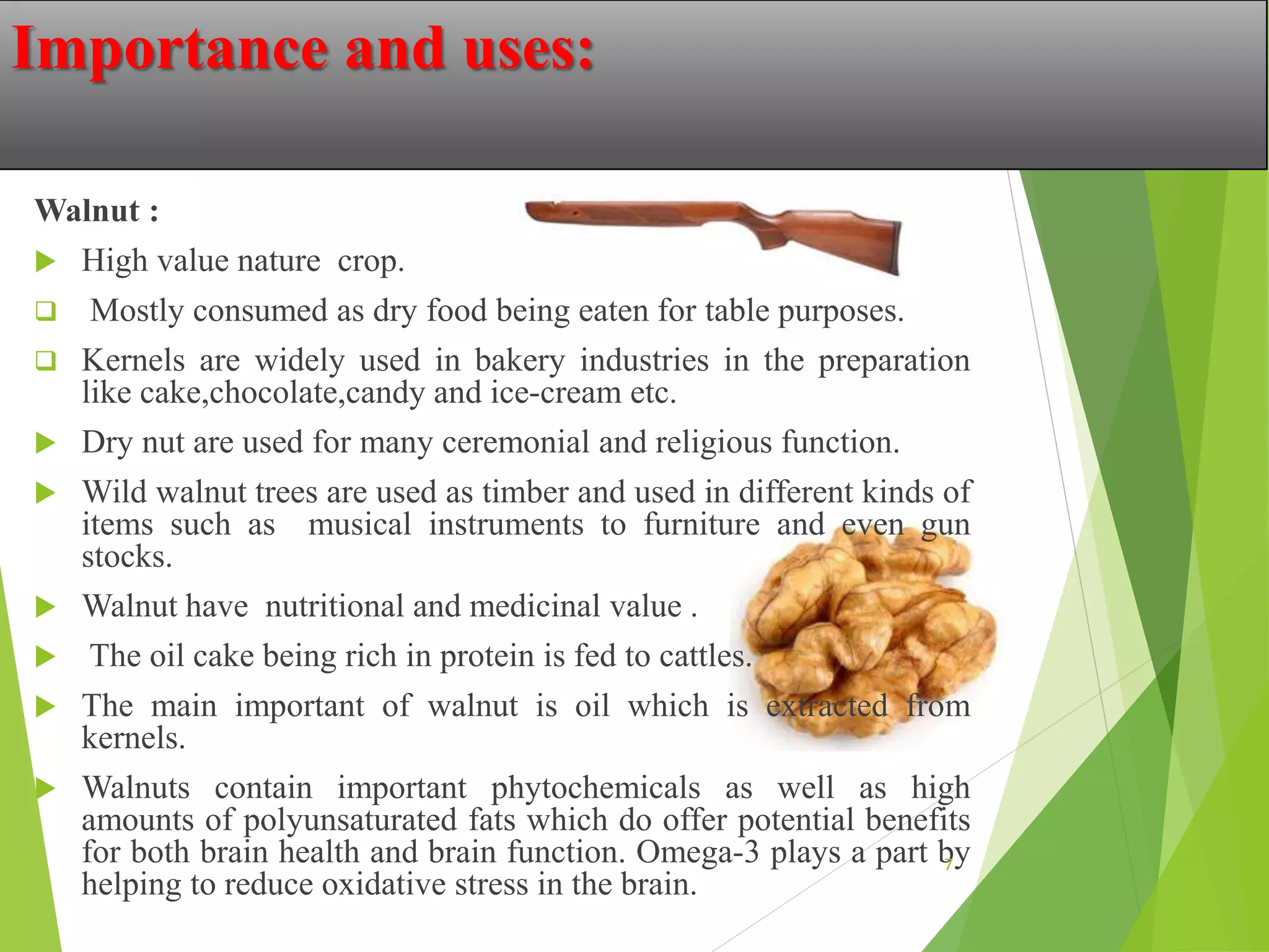 Walnut presentation | PPTX