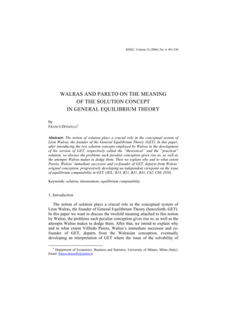 Walras ref168 | PDF | Business | Business and Finance