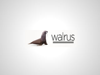 Walrus pitch deck presentation v1 2 | PDF