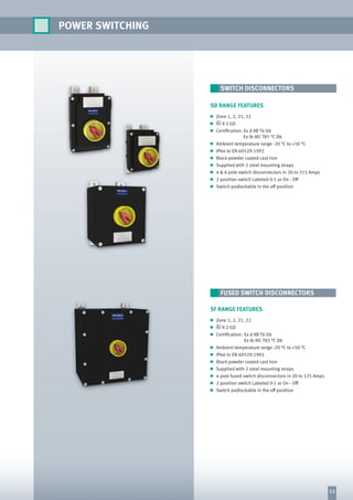 Walsall - Hazardous Area ATEX Control Stations Zone 1 & Zone 2 | PDF