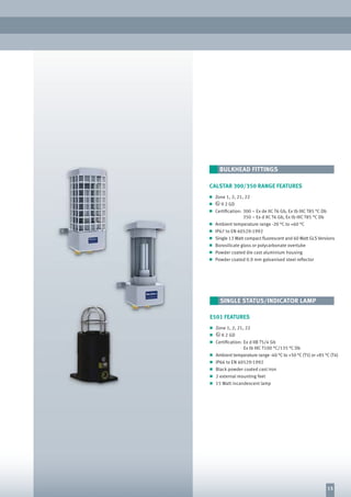 Walsall - Hazardous Area ATEX Control Stations Zone 1 & Zone 2 | PDF