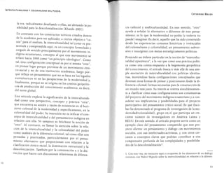 Walsh_Mignolo_Garcia_Linera_Interculturalidad_descolonizacion_del ...