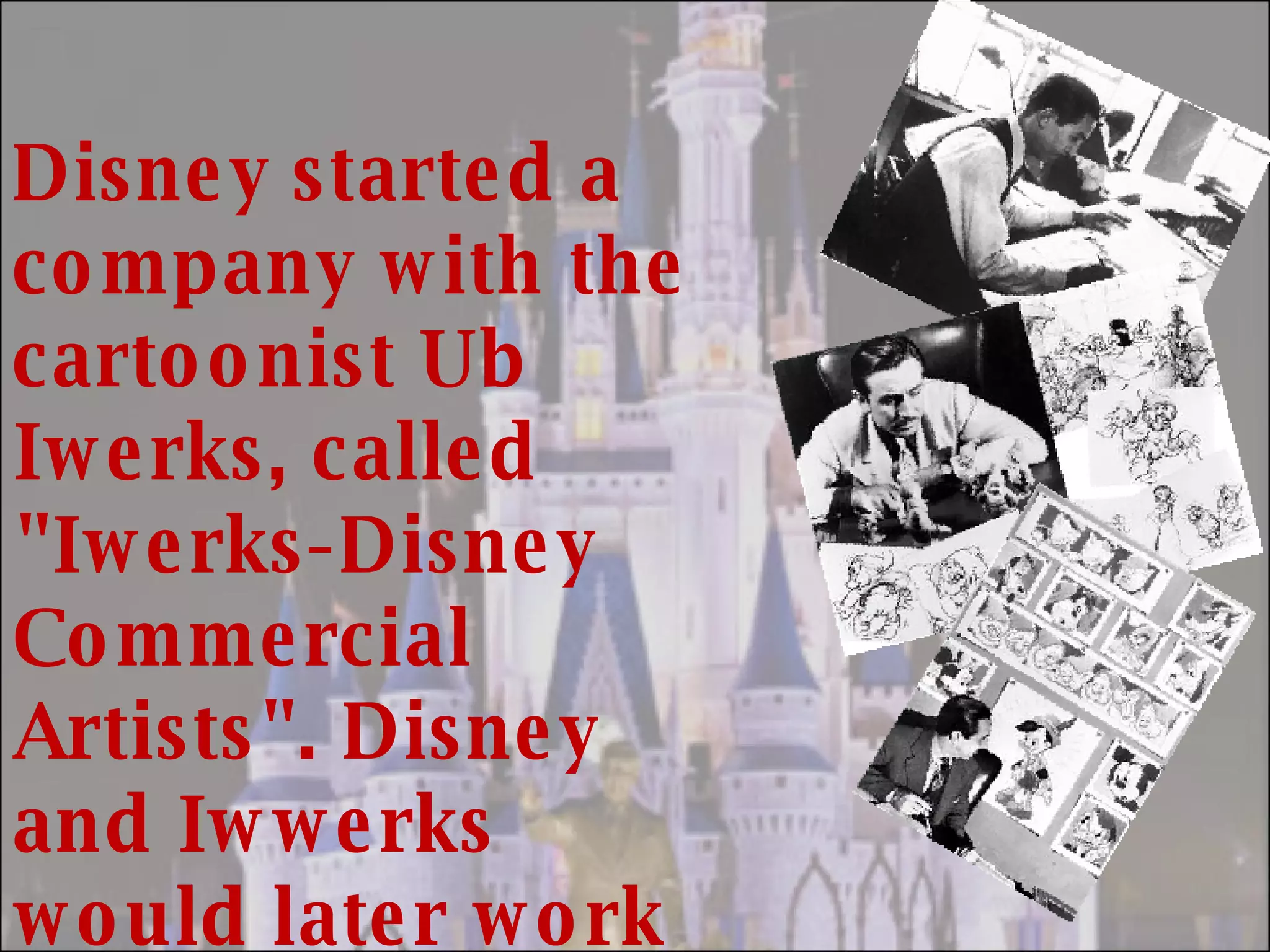 Walt Disney BIO | PPT