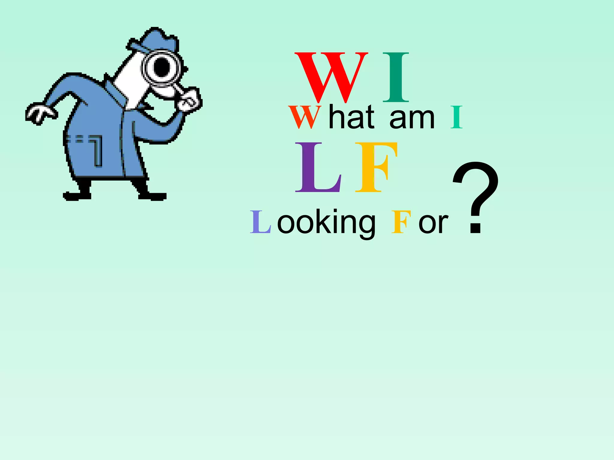 Walt And Wilf | PPT