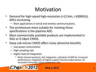 Contemporary Design of High ADC | PPT