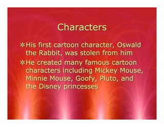 Walt Disney | PPT