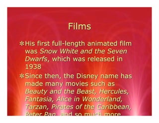Walt Disney | PPT