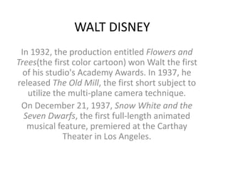 Walt disney | PPT