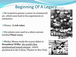 Walt disney | PPTX