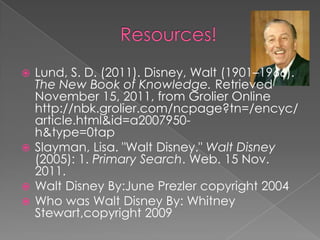 Walt Disney | PPTX