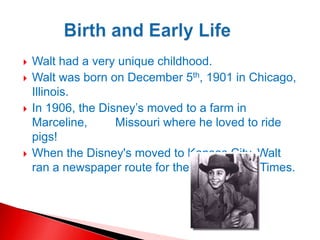 Walt disney!! | PPTX