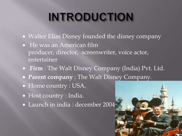 Walt disney | PPT