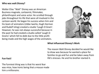 Walt disney | PPT
