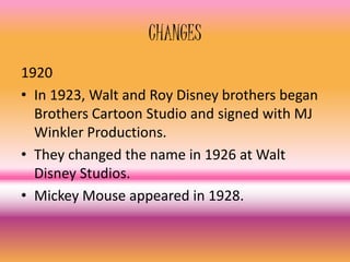 Walt Disney | PPT
