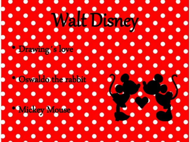 Walt disney | PPT