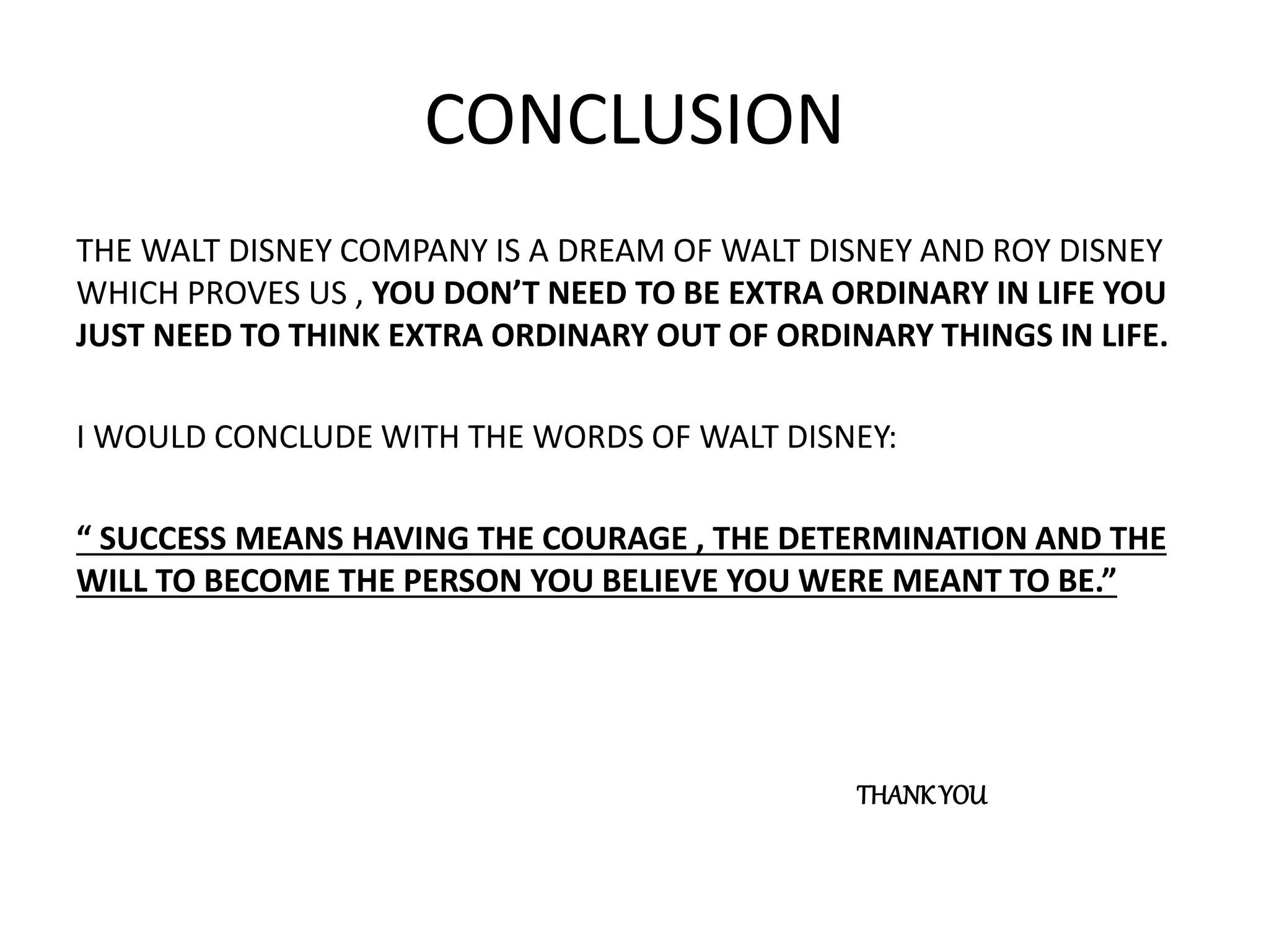 Walt disney-BBA,MBA PPT | PPT