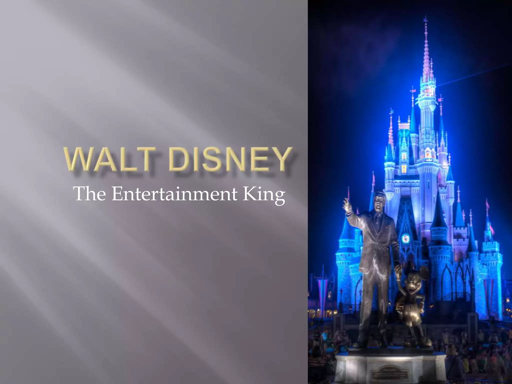 Walt disney | PPTX