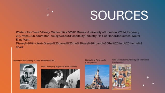 Presentacion de la historia de Walt Disney | PPT
