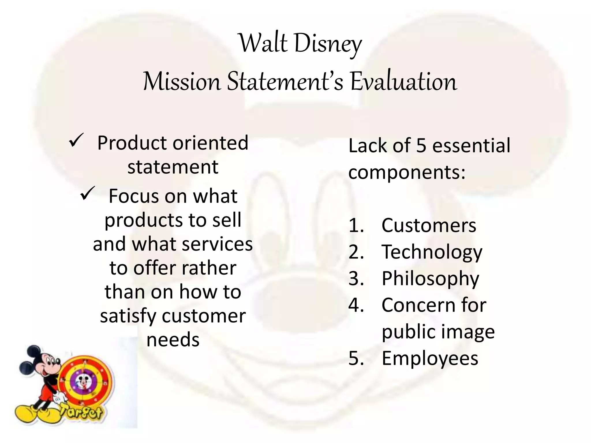 Waltdisney ananalysisofthestrategicchallenges-140508182446-phpapp02 | PPTX