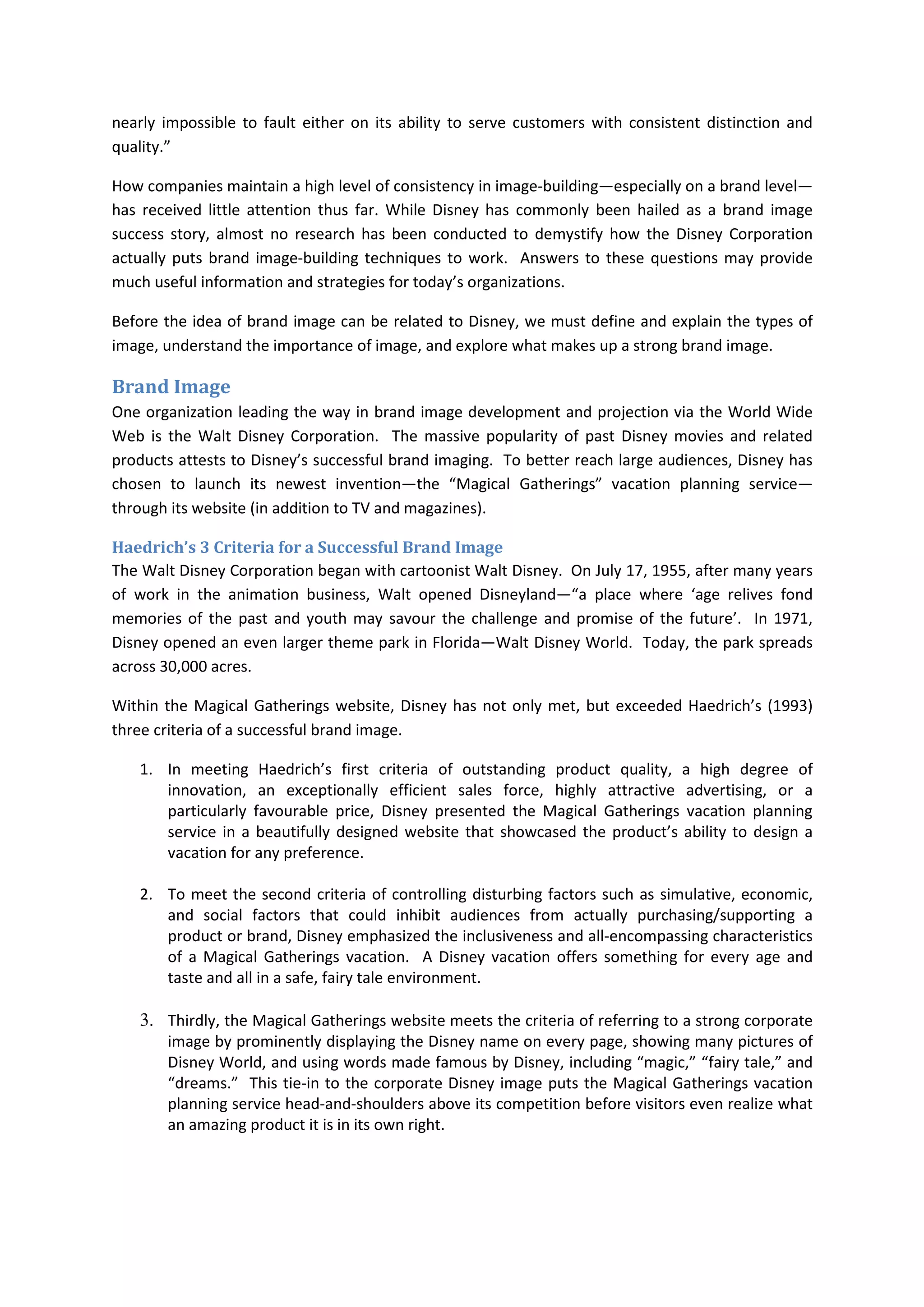 Brand Management - Walt Disney (Case Study) | PDF