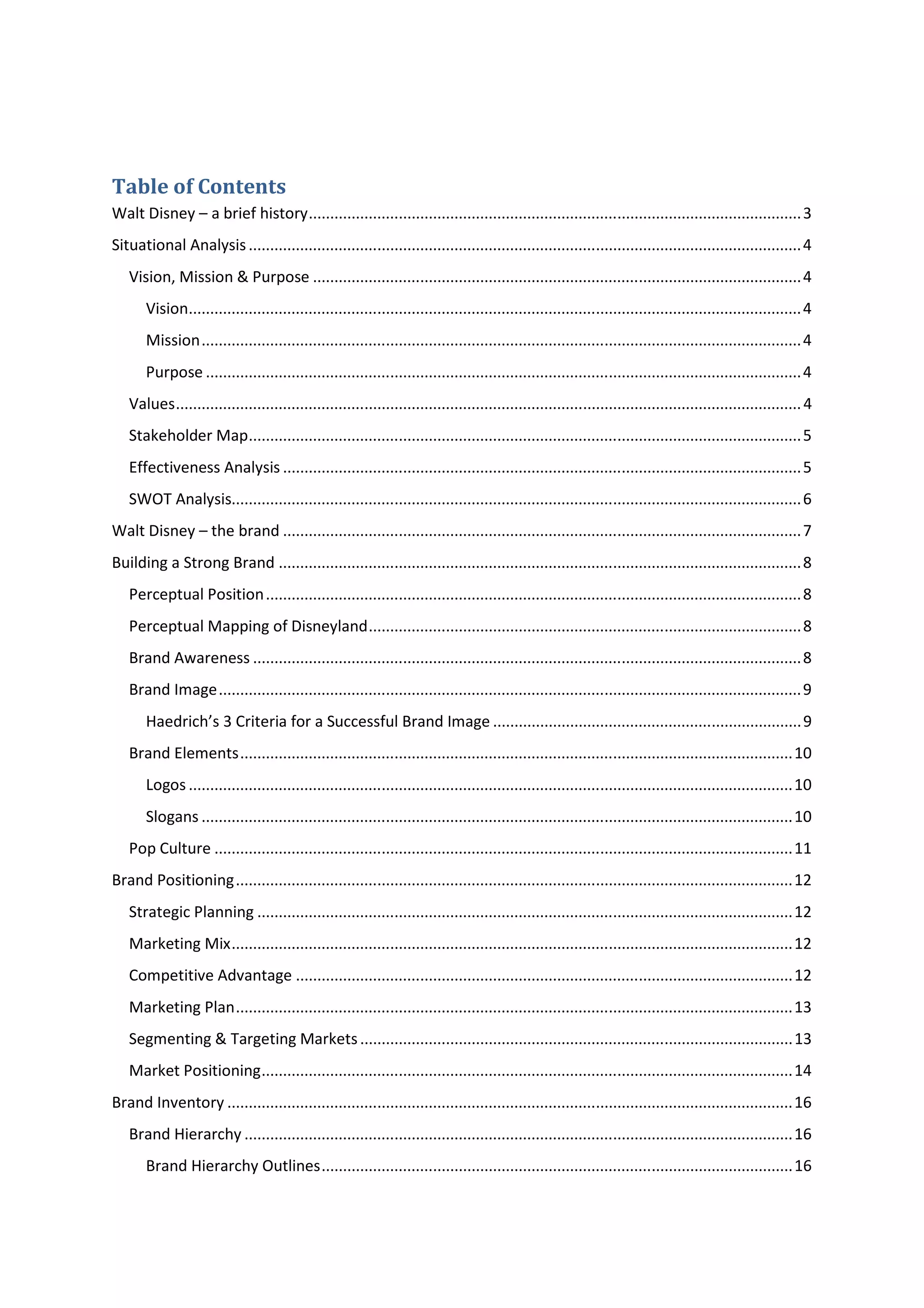 Brand Management - Walt Disney (Case Study) | PDF