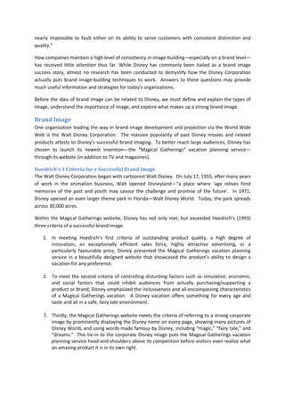 Brand Management - Walt Disney (Case Study) | PDF