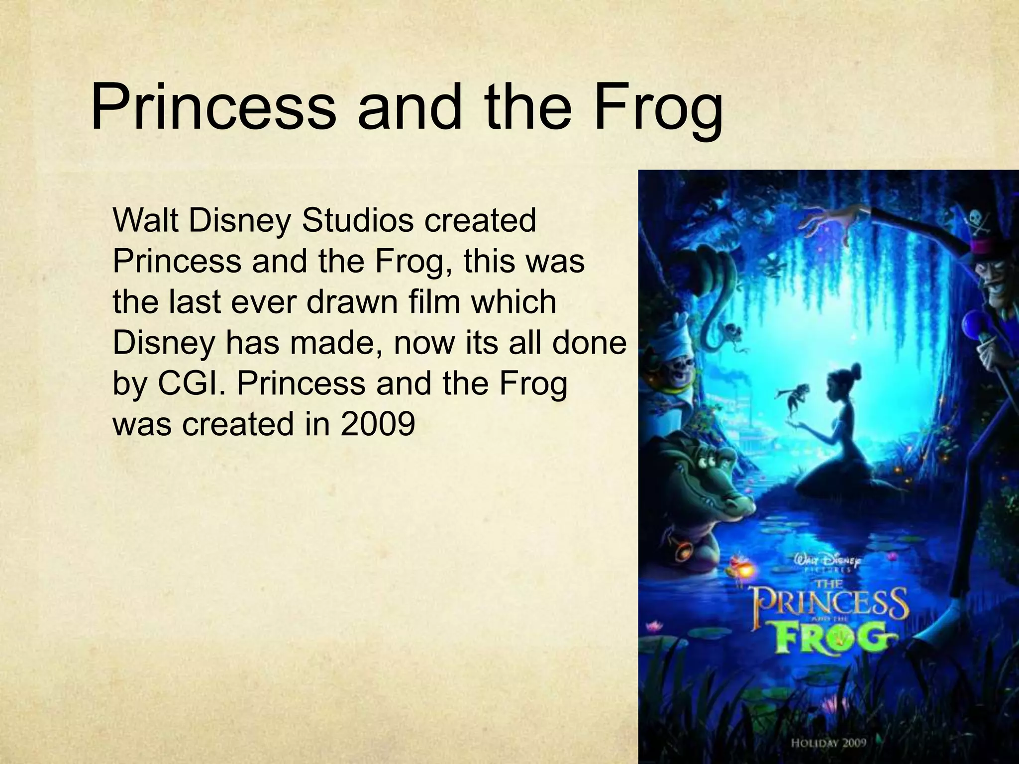 Walt disney animations | PPT