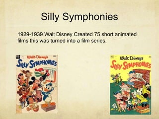 Walt disney animations | PPTX