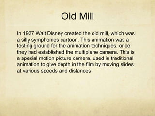 Walt disney animations | PPTX