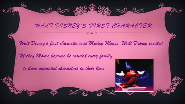 Walt Disney | PPTX