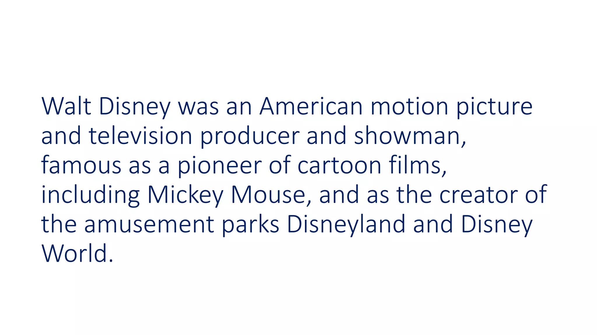 Walt Disney Biography.pptx