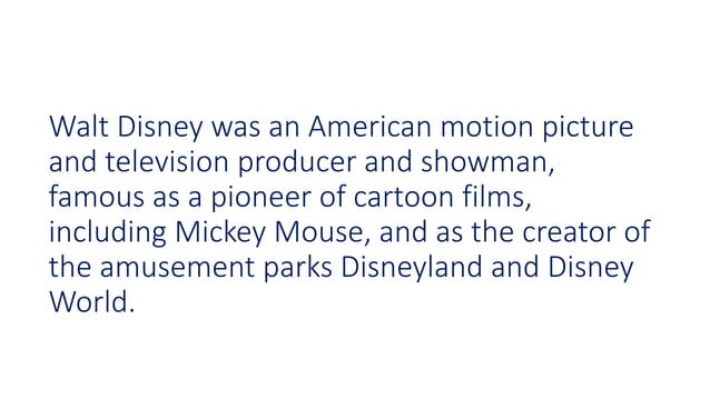 Walt Disney Biography.pptx