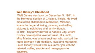 Walt Disney Biography.pptx