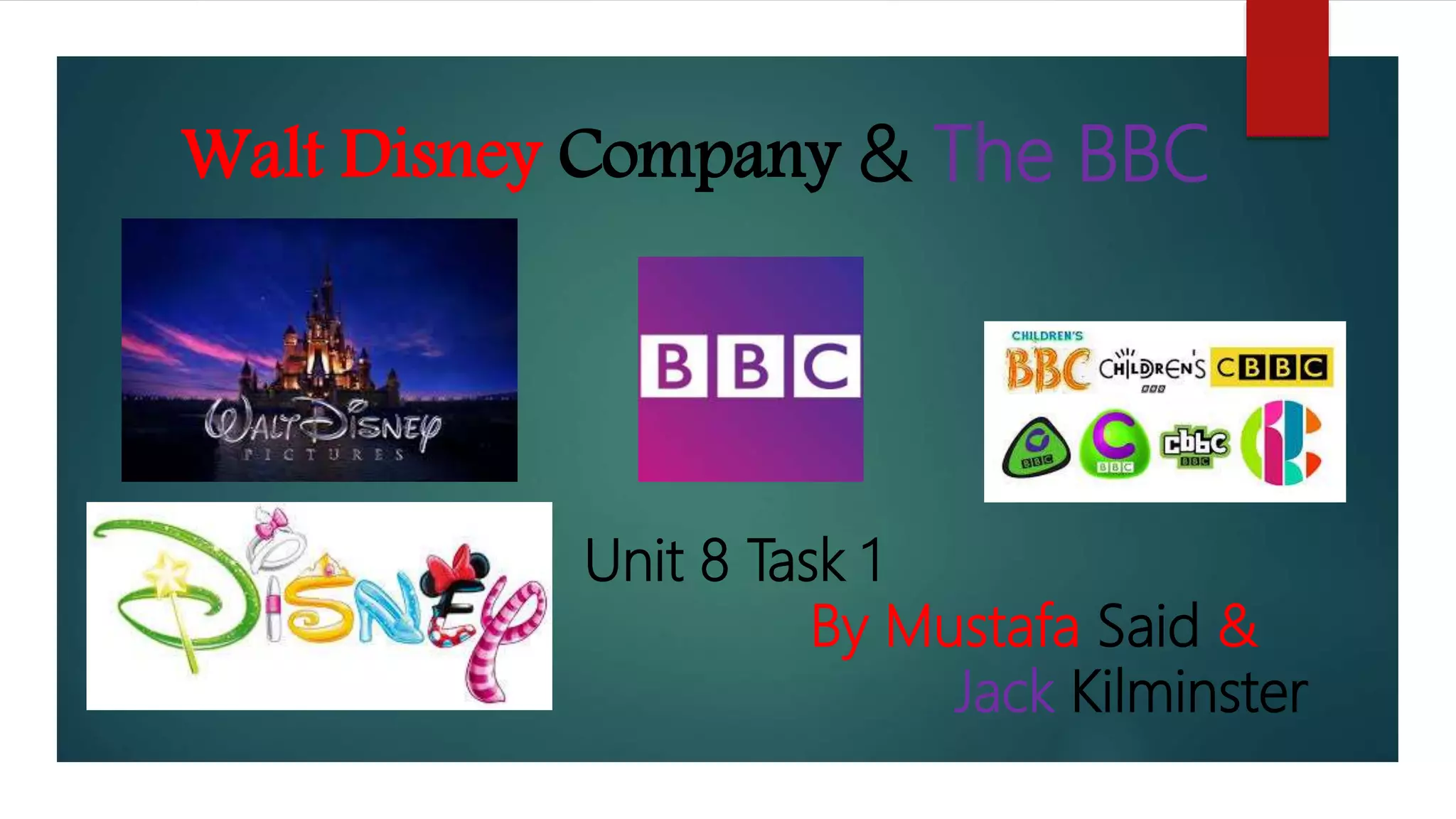 The Walt disney company and The BBC | PPTX