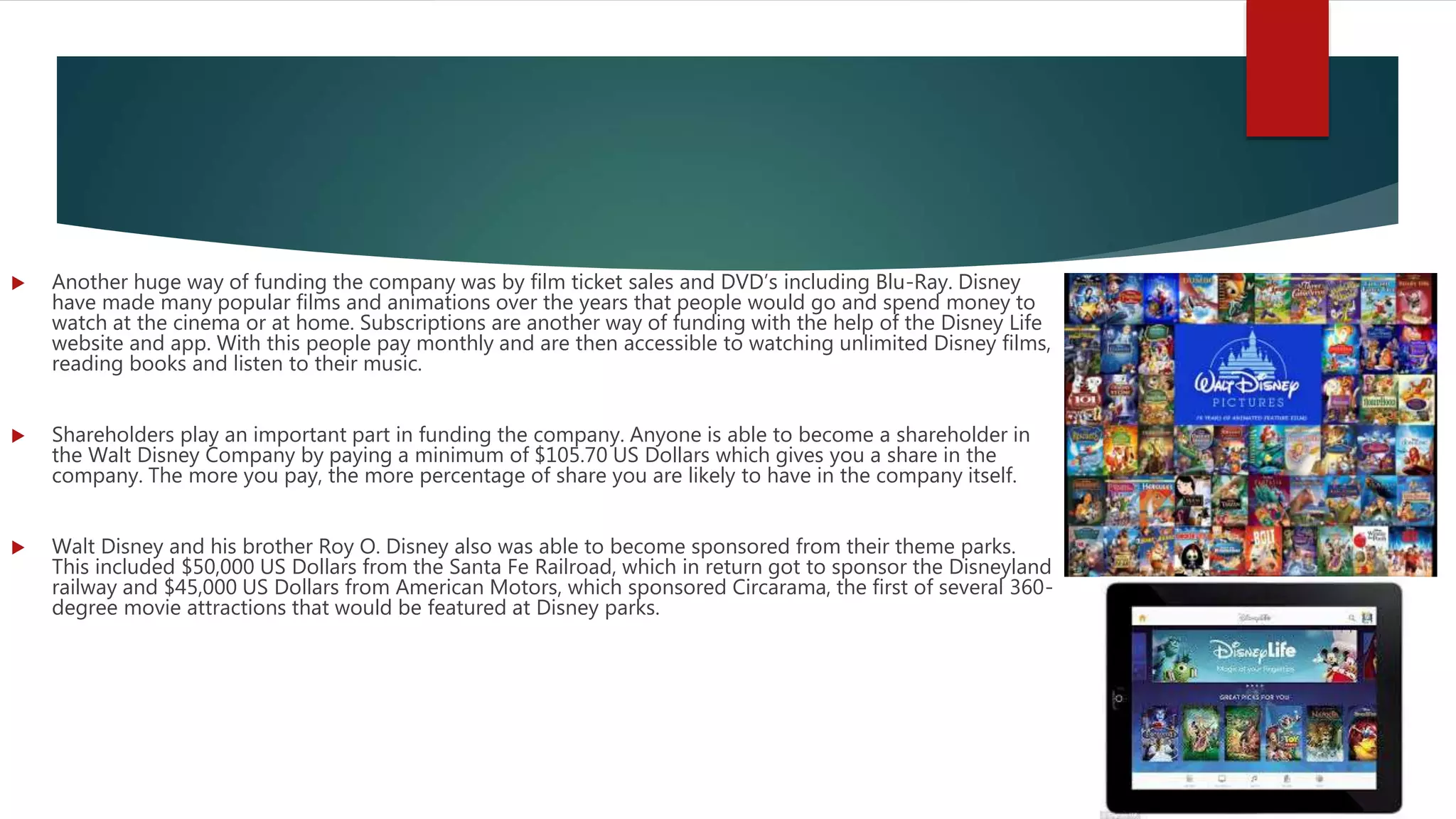The Walt disney company and The BBC | PPTX