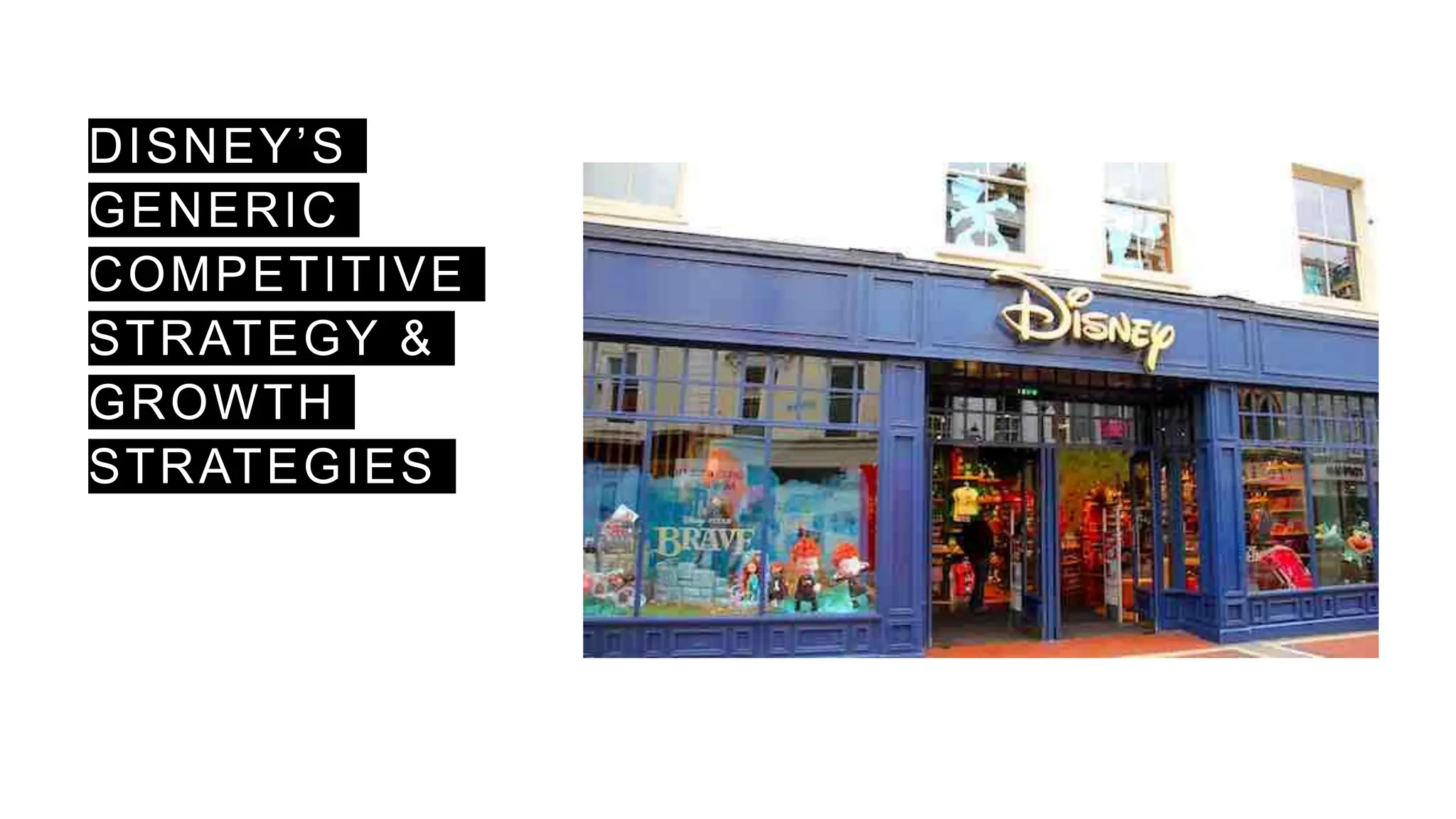 Walt Disney Company.pptx managing strategic management and overall ...