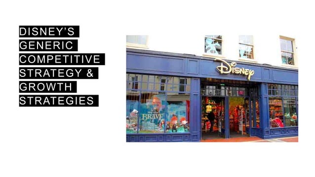 Walt Disney Company.pptx managing strategic management and overall ...
