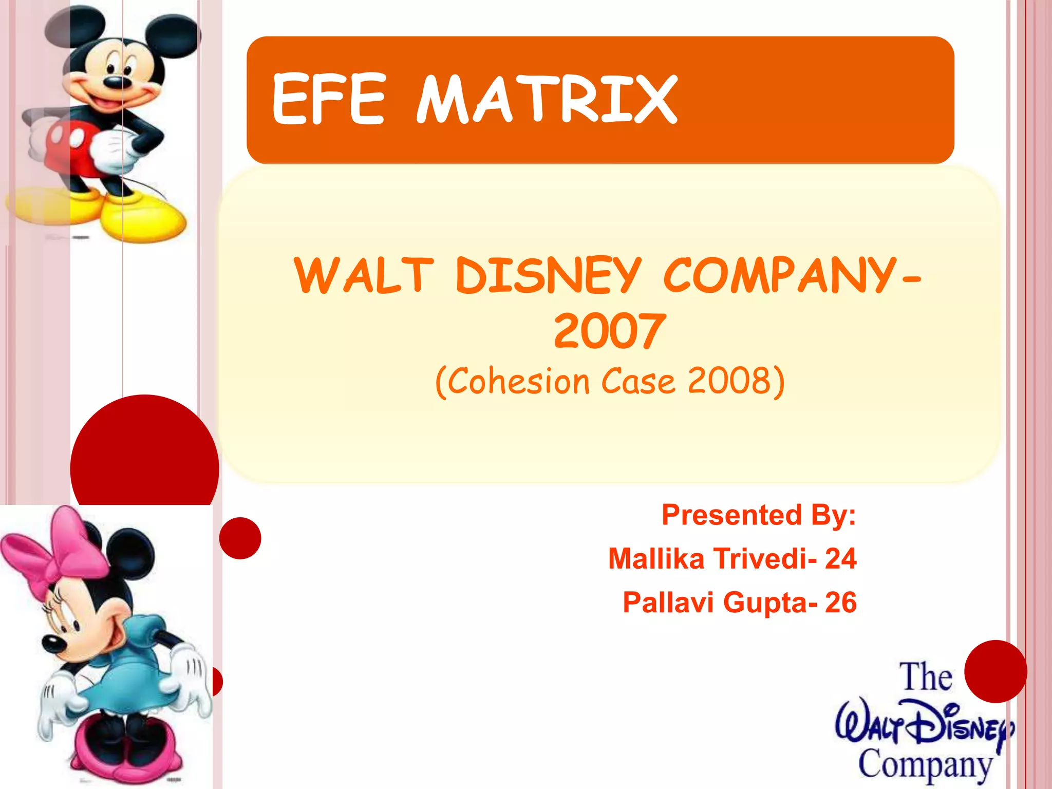 walt disney (EFE matrix-24-26) (1).pptx