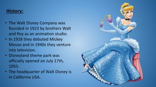 Presentation on Walt Disney | PPTX