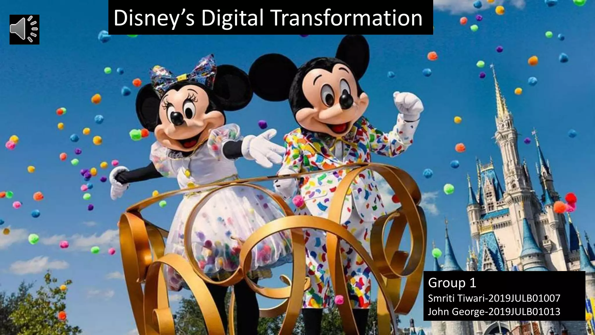 Disney Digital Transformation | PPTX