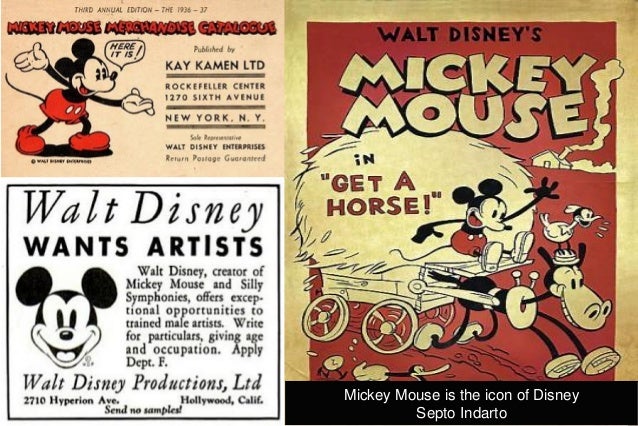 Walt disney His work