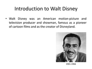 Walt disney ob | PPT