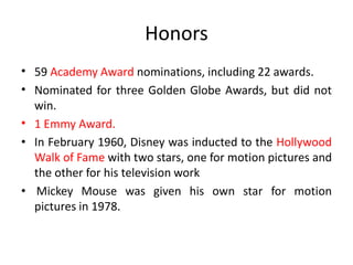 Walt disney ob | PPT